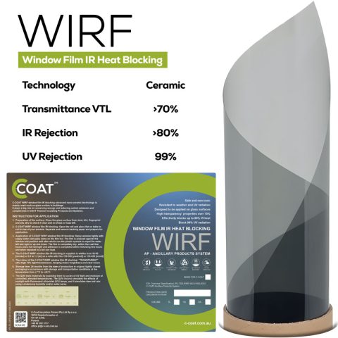 C-COAT WIRF - Widow Film IR Heat Blocking - C-Coat