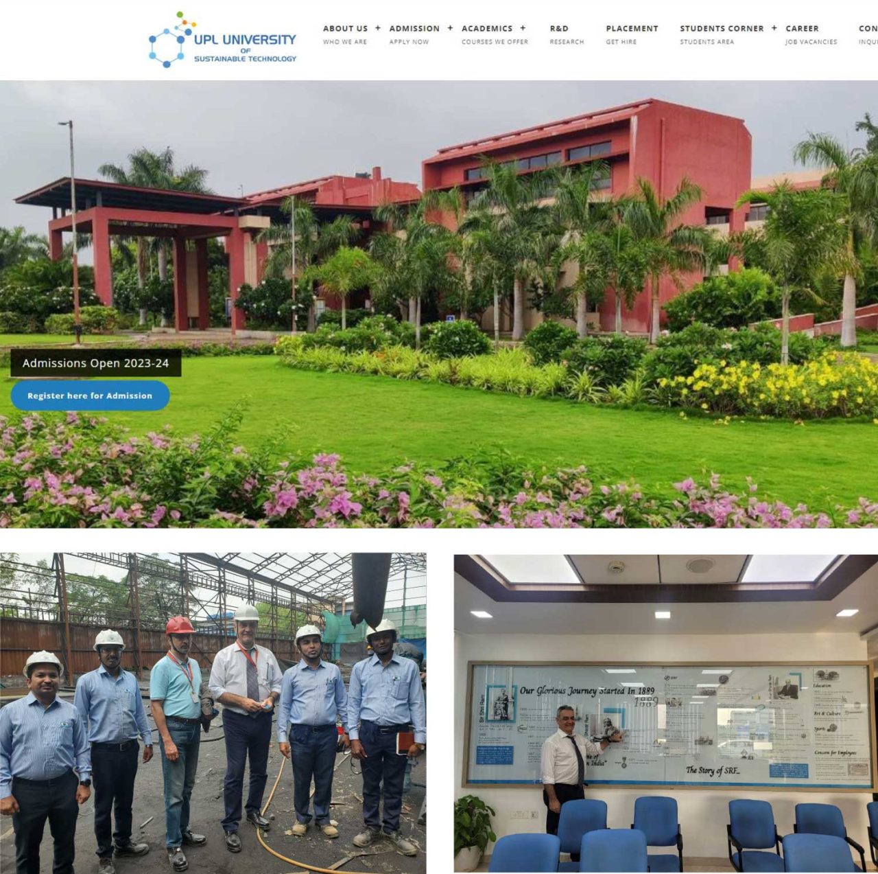 Research and Development cooperation with UPL University India - C-Coat